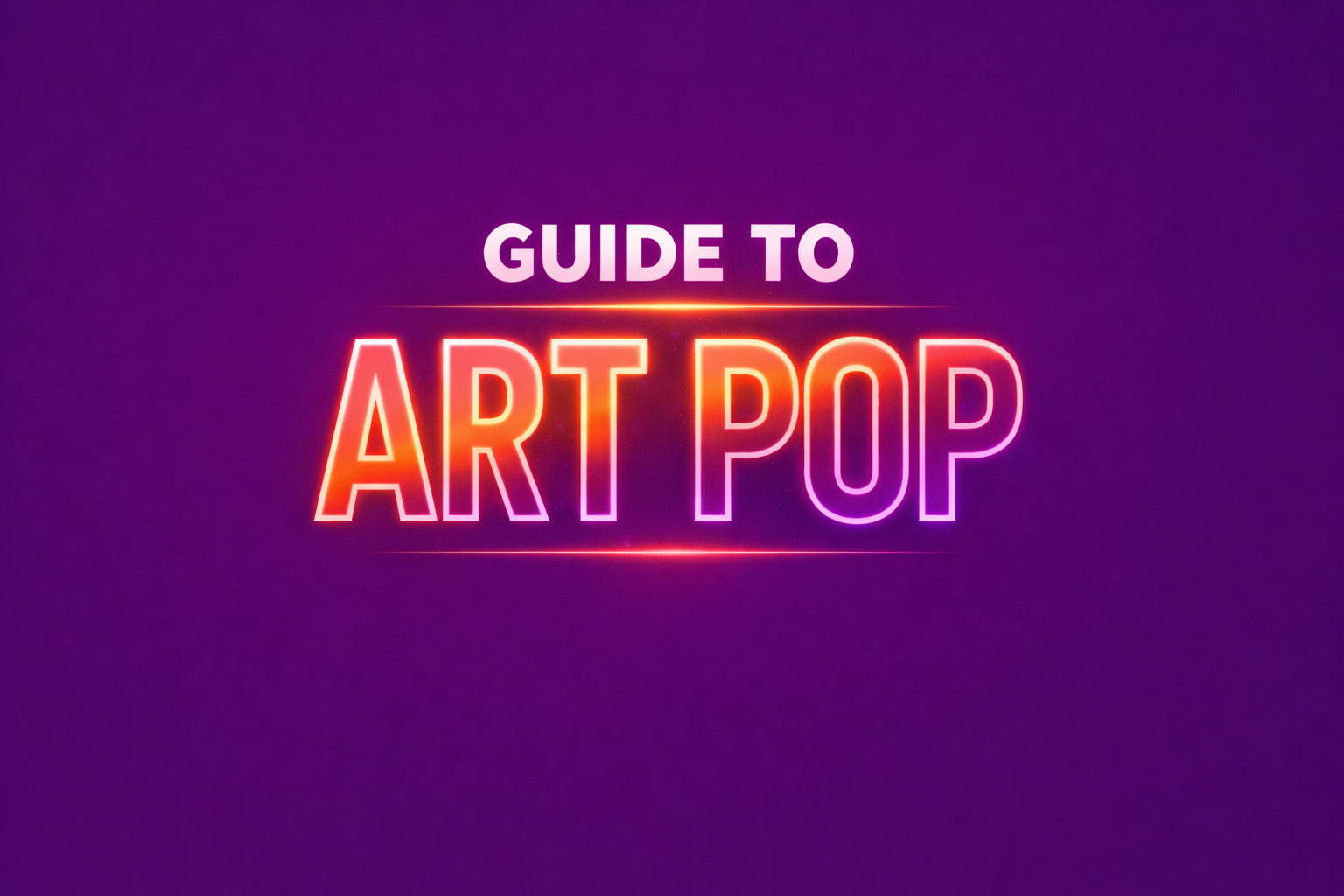 An Art-Pop Starter Guide (For Listeners Willing to Sit With the Strange)